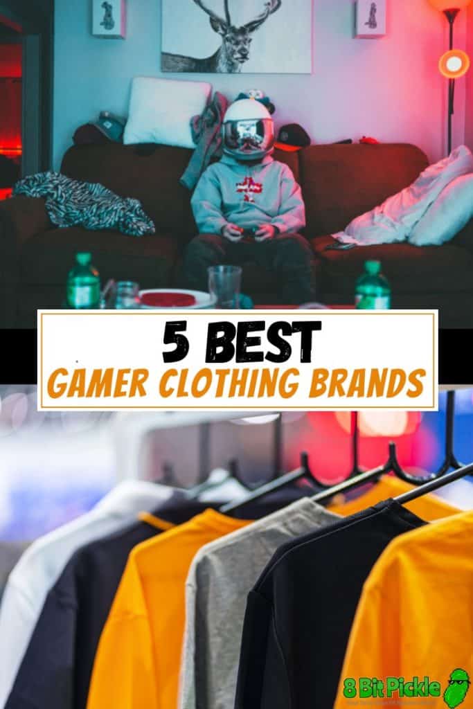 Top 5 Gamer Clothing Brands - Wear Your Love of Gaming! | 8-Bit Pickle