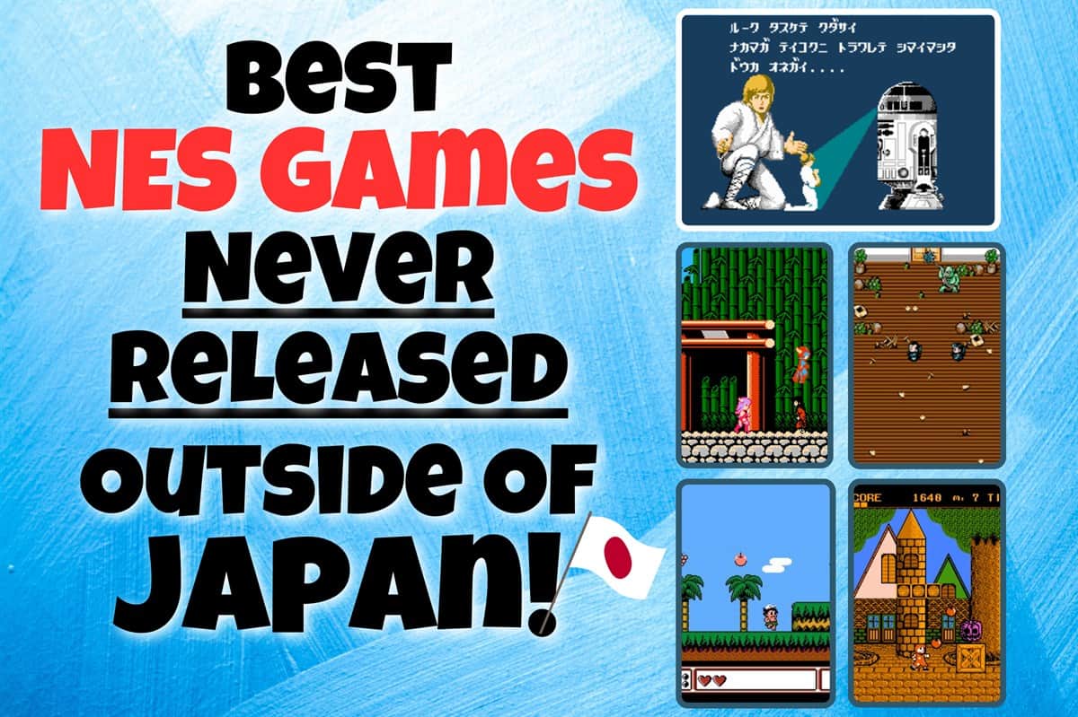 10 Best Nintendo NES Games Never Released Outside Of Japan