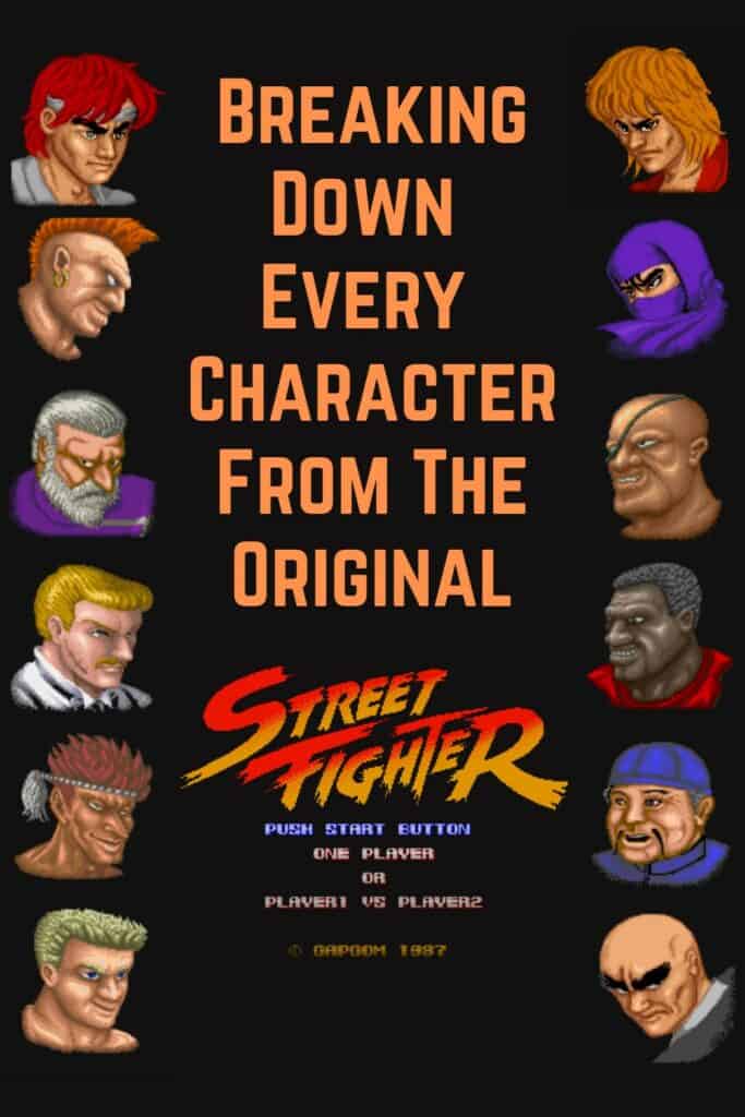 All Character Bios For The First Street Fighter Arcade Game | 8-Bit Pickle