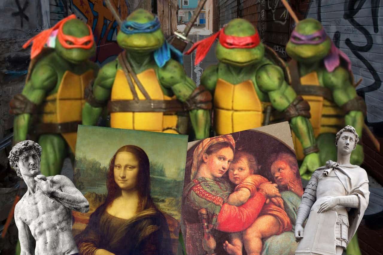 Why Are The Ninja Turtles Named After Renaissance Artists? | 8-Bit Pickle