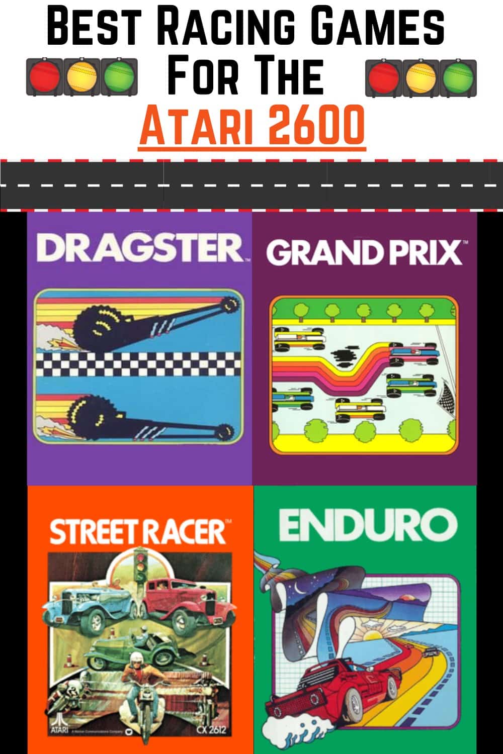 5 Best Racing Games For The Atari 2600 | 8-Bit Pickle