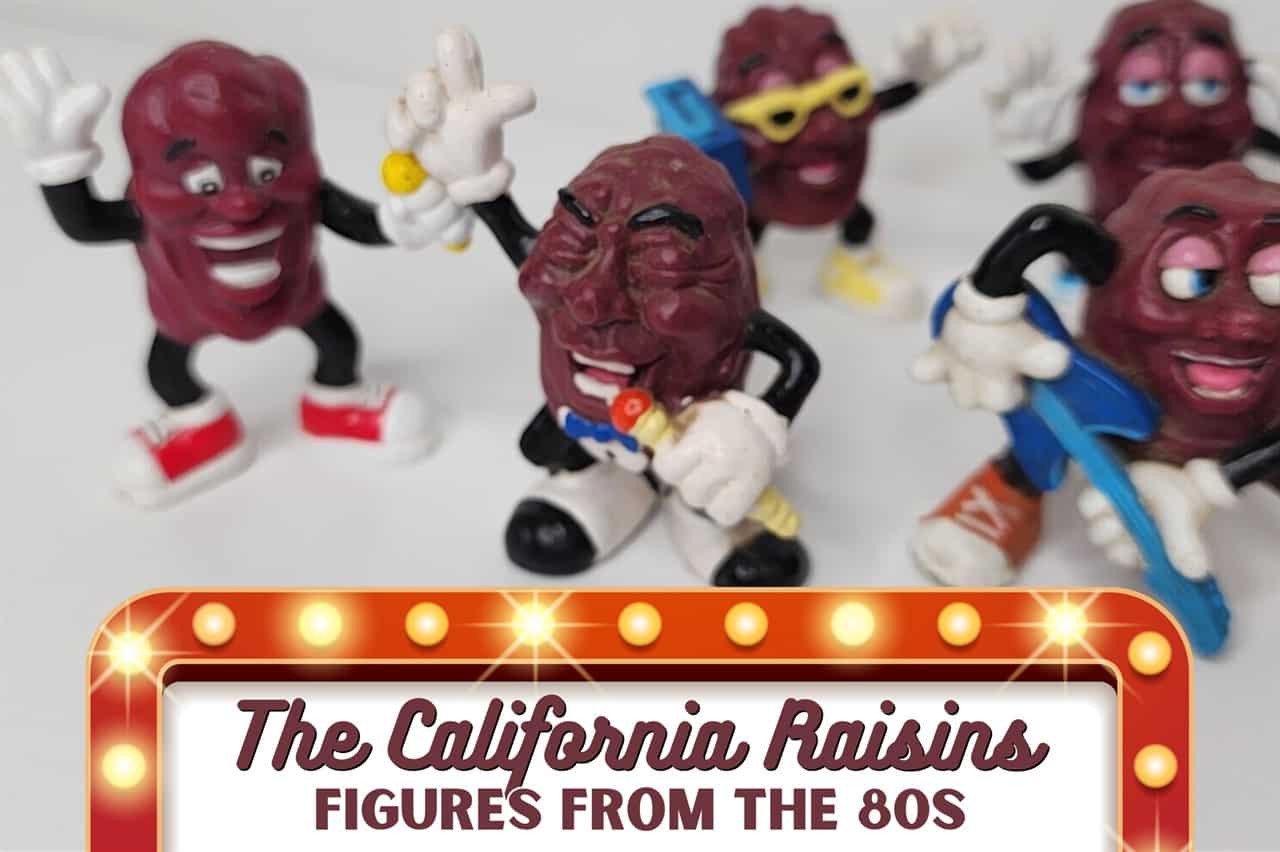 Remember The California Raisins Figures From The 80s? | 8-Bit Pickle